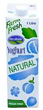 Brookside Natural Yoghurt 1Ltr