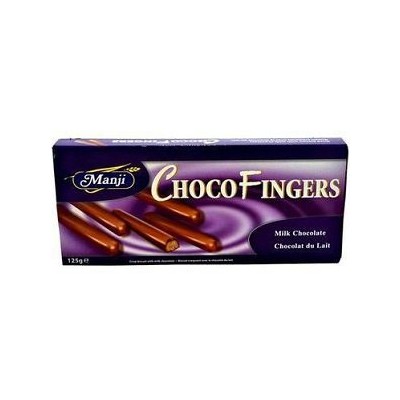 Manji Choco Fingers Milk Chocolate 125g