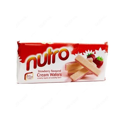Nutro Family Choice Cream Wafers Strawberry 75g