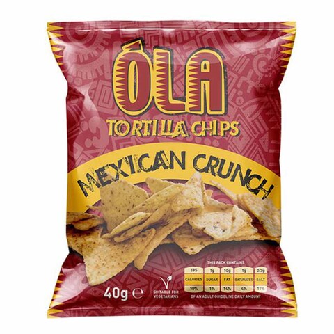 Ola Tortilla Chips Mexican Crunch 40g