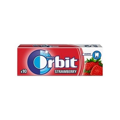 Orbit Strawberry Sugar-Free Gum 10 Pieces