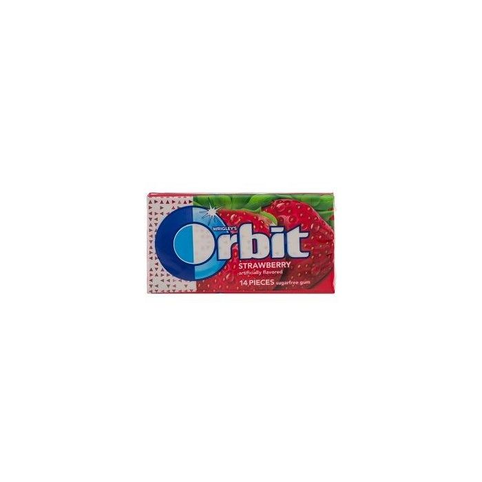 Orbit Strawberry Sugar-Free Gum 14.5g 14 Pieces