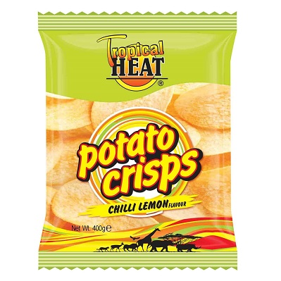 Tropical Heat Potato Crisps Chilli & Lemon 50g