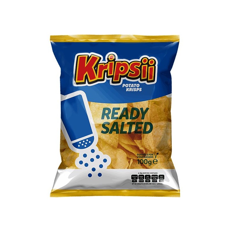 Kripsii Potato Krisps Salted 200g