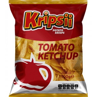 Kripsii Potato Krisps Tomato Ketchup 50g