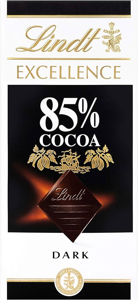 Lindt Excellence Dark Chocolate 85 Percent Cocoa 100g