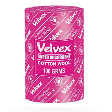 Velvex Cotton Wool 100g