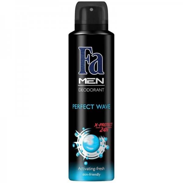 Fa Deodorant Body Spray Men Perfect Wave Splash 250ml