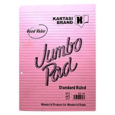 Kartasi Jumbo Pad A4 Standard Ruled 150 Pages