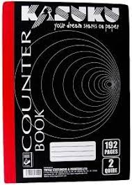 Kasuku Counter Book 2 Quire 192 Pages