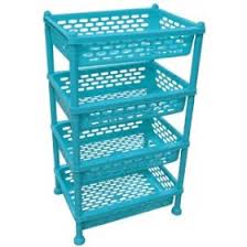 Kenpoly Rectangle Trolley 4 Stack