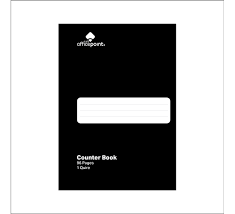 Office Point Counter Book A4 1Quire