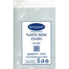 Teepee Plastic Exercise Book Cover A4