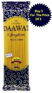 Daawat Blue Label Spaghetti 400g 3 Pieces