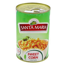 Santa Maria Sweet Corn In Brine 400 g