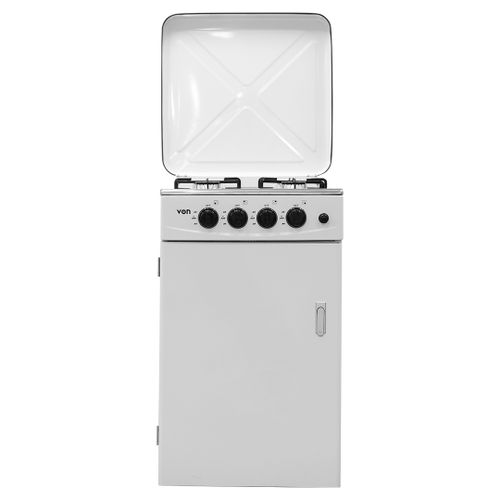 Von T-Top Cooker 4G Vac5C040Cy 2In1 White