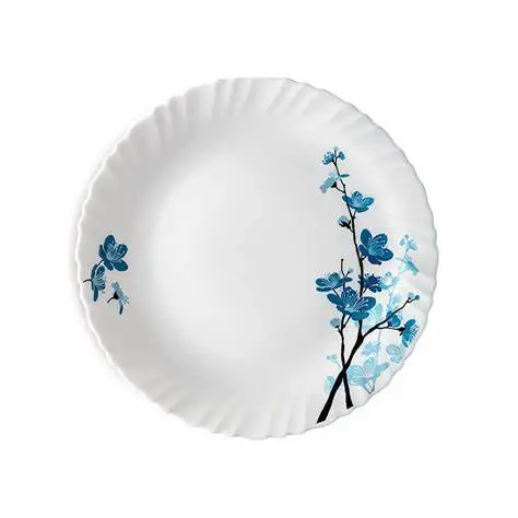 Storesome Borosil 7-5- Quarter Plate Deco
