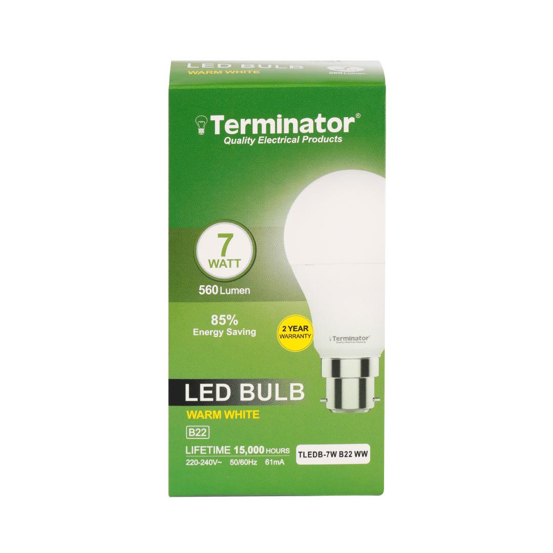 Terminator Tledb-7W B22 Bulb