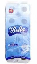 Bella White Tissue Paper 2 Ply 10 Rolls