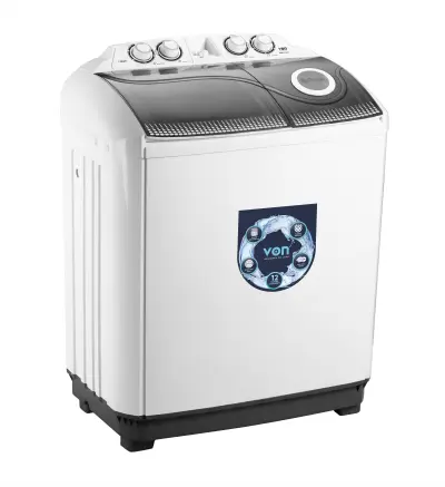 Von Twin Tub Washing Machine Vwm 11Talk 11Kg