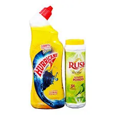 Hurricane Lemon Fresh Toilet Cleaner 500Ml V/Pack