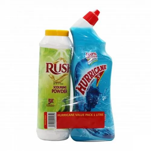 Hurricane Ocean Fresh Toilet Cleaner 500Ml V/Pack