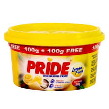 Pride Dish Washing Paste Lemon 400g