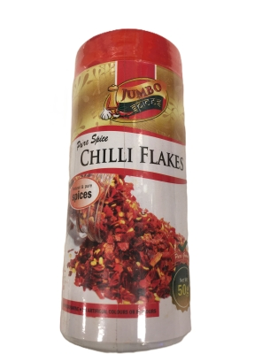 Jumbo Chilli Flakes 50G Jar