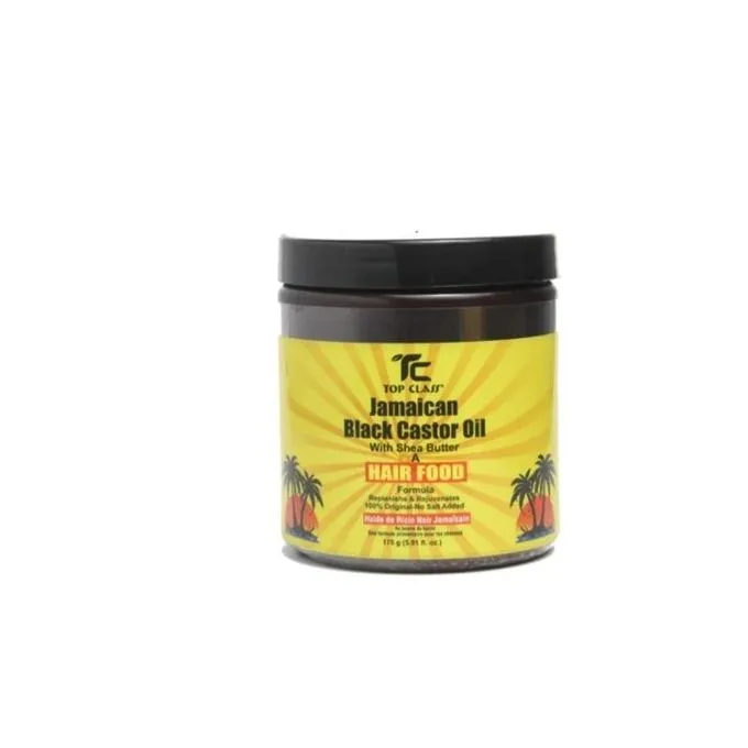 Top Class Jamaican Black Castor Oil Hair Food 175G