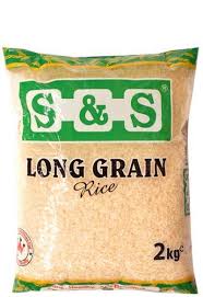S & S Long Grain Rice 1Kg