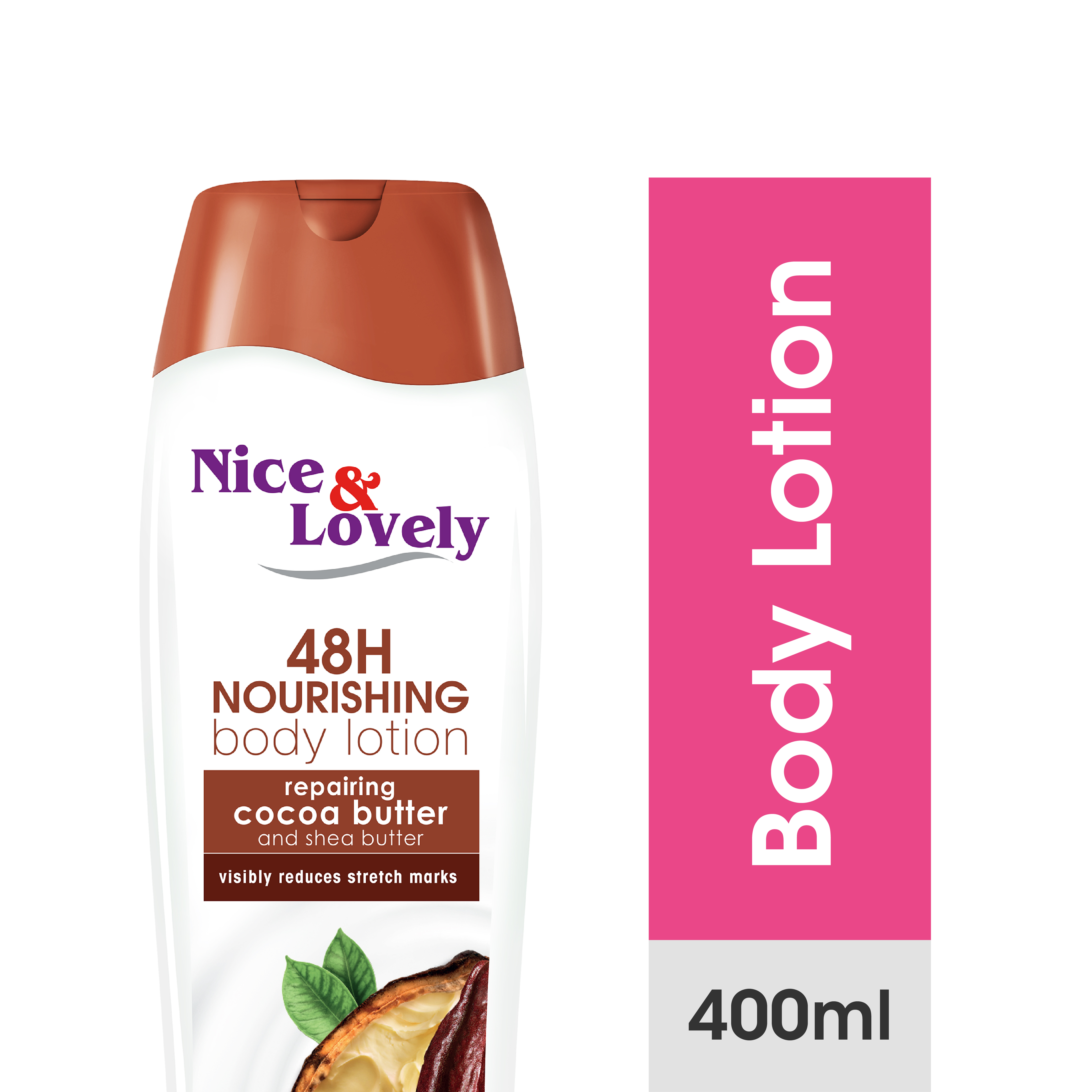 Nice & Lovely Cocoa Butter Lotion With Shea Butter & Sunscreen 200ml