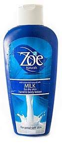 Zoe Naturals Hand & Body Lotion Milk For Normal Skin 200ml