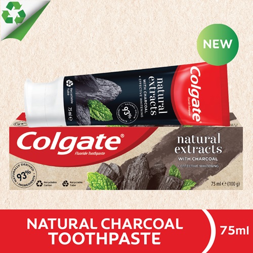Colgate Toothpaste Natural Charcoal 75ml