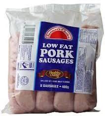 Farmer's Choice Low Fat Pork Sausage 400G