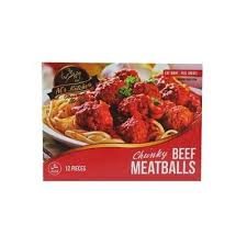 Alpha Beef Meat Balls Plain 30