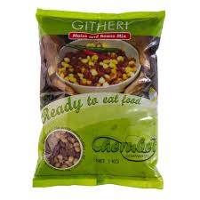 Cherubet Ready To Eat Githeri (Maize & Beans Mix) 1Kg