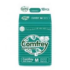 Comfrey Adult Diapers Xl Hip Size 127-165 Cm 10 Pieces