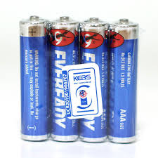 Eveready Battery Aa 4 Pieces Blue