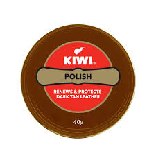 Kiwi Shoe Polish Dark Tan 40ml
