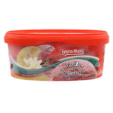 Lyons Maid Ice Cream Vanilla & Strawberry 1L