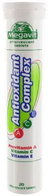 Megavit Anti-Oxidant Complex 20 Effervescent Tablets