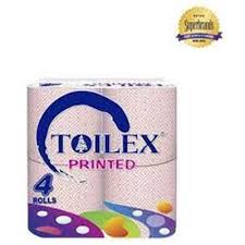 Toilex Toilet Tissue 2 Ply 4 Rolls