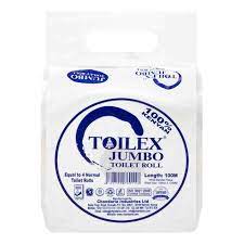Toilex Toilet Tissue Jumbo 2 Ply 1 Roll