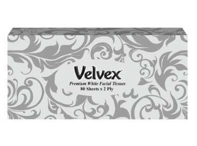 Velvex Premium Plain 80'S Silver