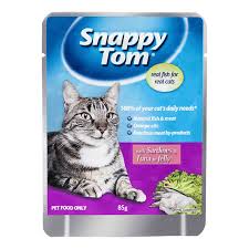 Snappy Tom With Sardines & Chicken In Jelly 85g