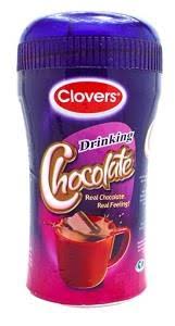 Clovers Drinking Chocolate Jar 400g