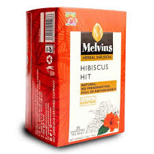 Melvins Hibiscus Tea Bags 25'S