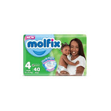 Molfix Day & Night Size 4 9-15Kg 40 Pieces