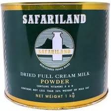 Safariland Full Cream Milk Powder 1Kg